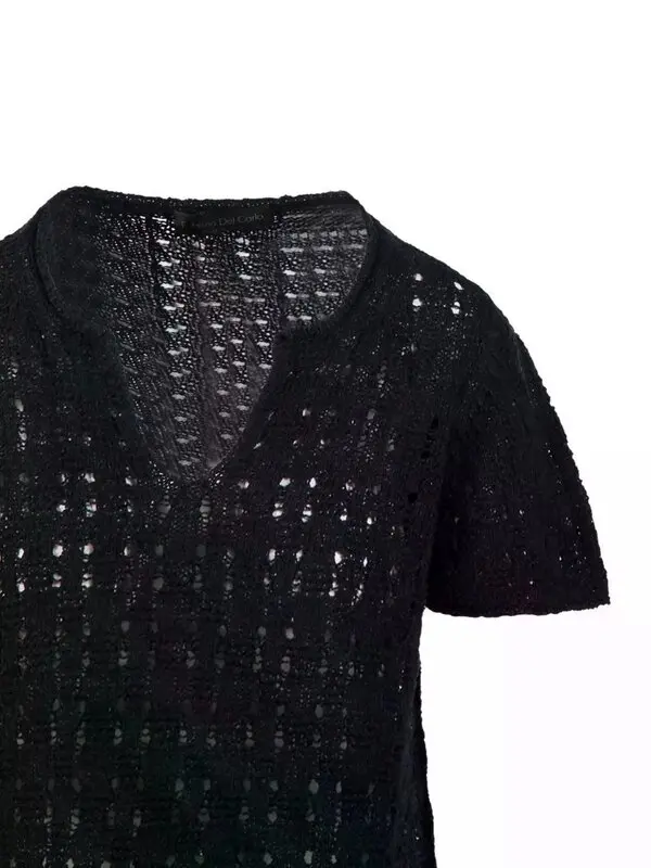 FABRIZIO DEL CARLO V-neck Knit Top
