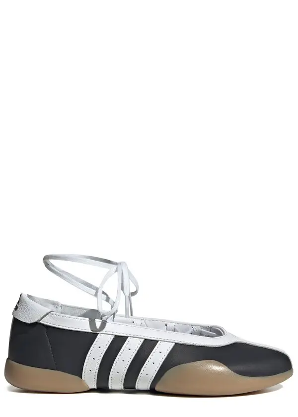 Adidas Taekwondo Leather Ballet Sneakers - Black