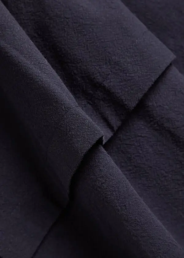 LES VACANCES D'IRINA Puritan Textured Cotton Top