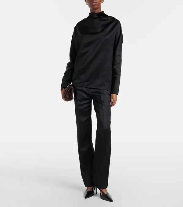 TOTEME Straight Leg Trousers