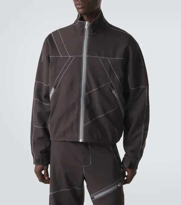 KIKO KOSTADINOV Fosco Virgin Wool Jacket - Brown