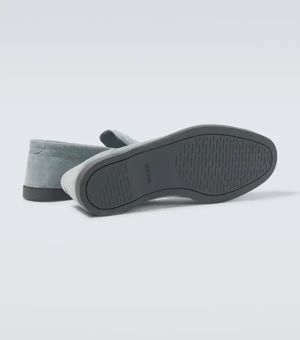 John Lobb Pace Suede Loafers