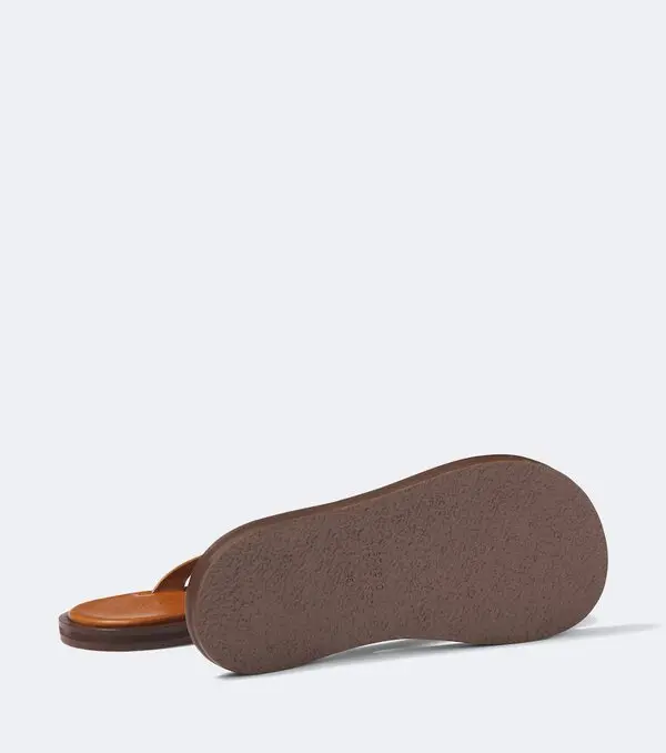 Studio Nicholson Curren Leather Thong Sandals