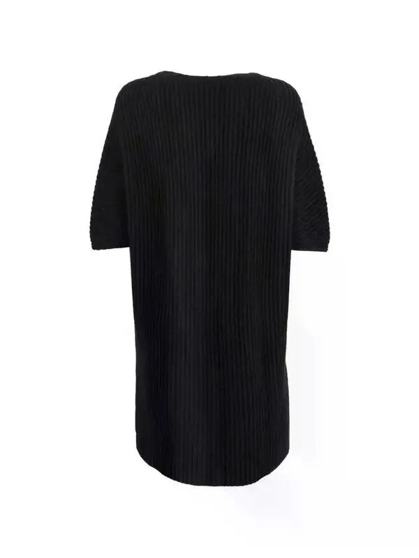 JIL SANDER Cashmere Short Sleeve Cardigan-coat