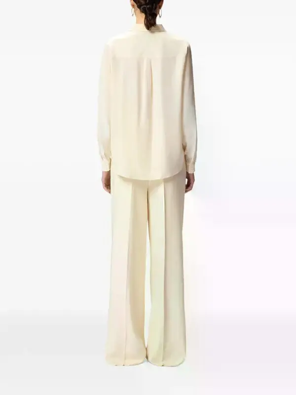 Pinko Buttoned Collared Shirt - Neutrals