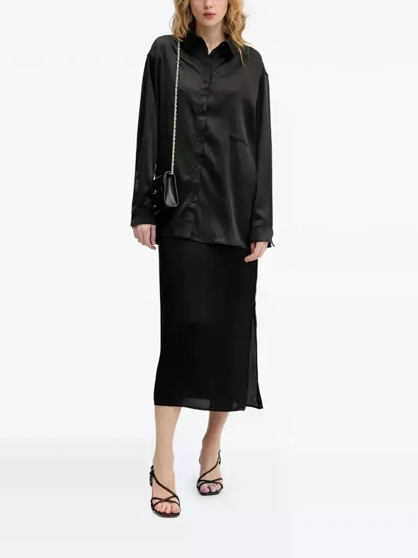 Karl Lagerfeld Buttoned Shirt - Black