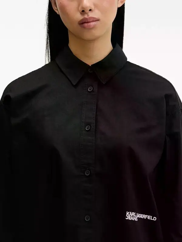 Karl Lagerfeld Button-fastening Long-sleeve Shirt