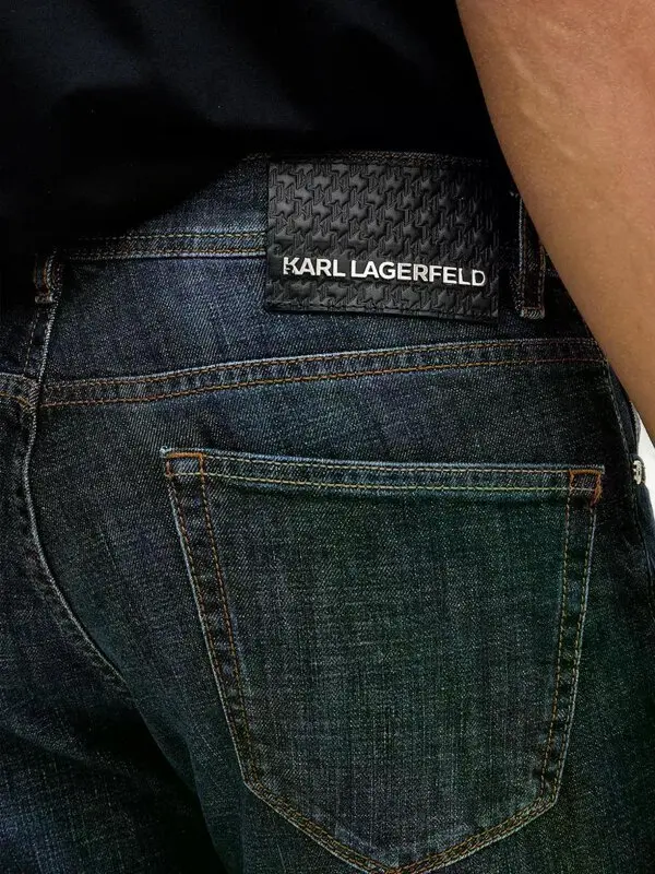 Karl Lagerfeld Stitched Jeans