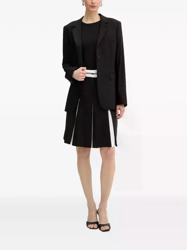 Karl Lagerfeld A-line Skirt With Pleated Detailing