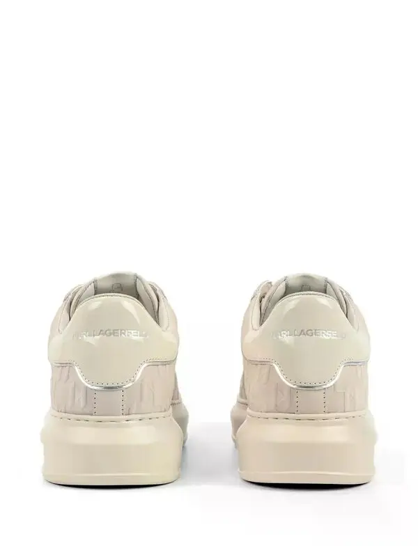 Karl Lagerfeld Kapri Monogram-pattern Sneakers - Neutrals
