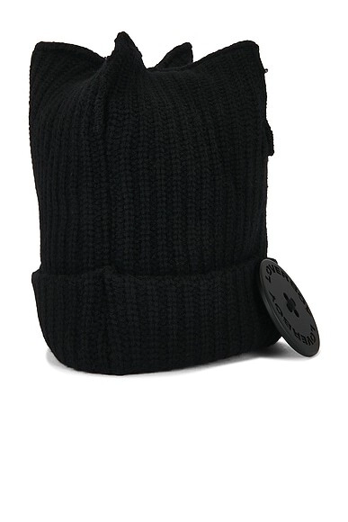 CHARLES JEFFREY Button Detail Beanie