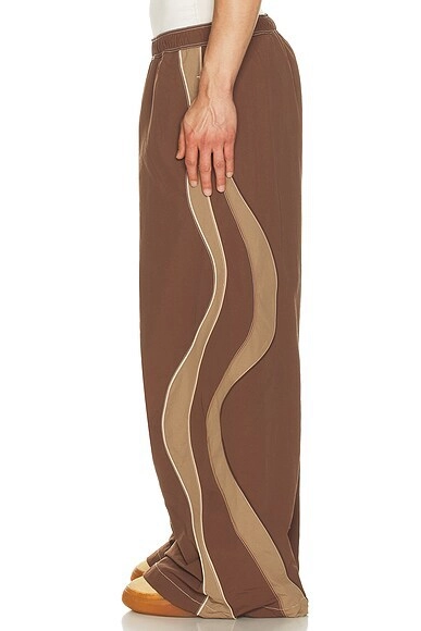 ERL Ufo Track Pants Woven - Brown