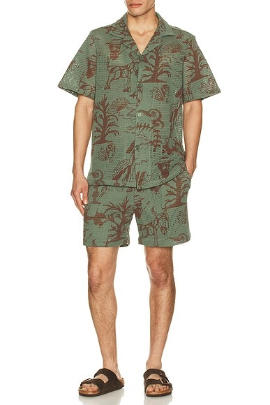 Oas Porto Printed Shorts