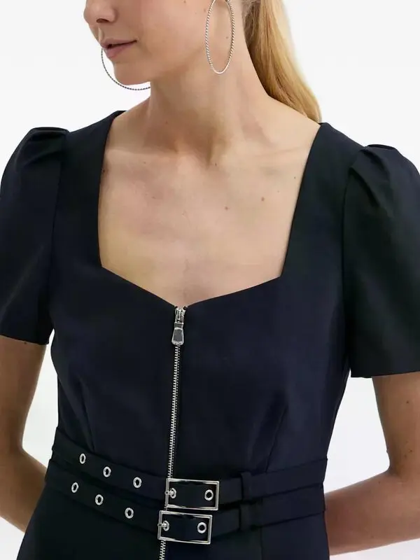 MORGAN Mini Dress With Buckle Belt