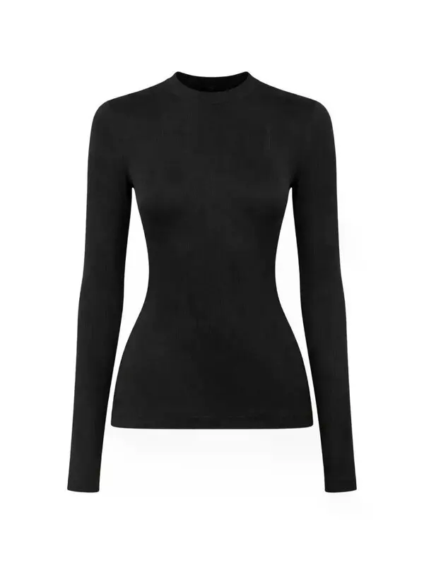 Wardrobe.NYC Ribbed Knit Long-sleeve Top