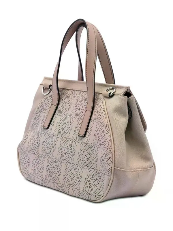 Loewe 2008 Anagram Coated Canvas Kite Satchel