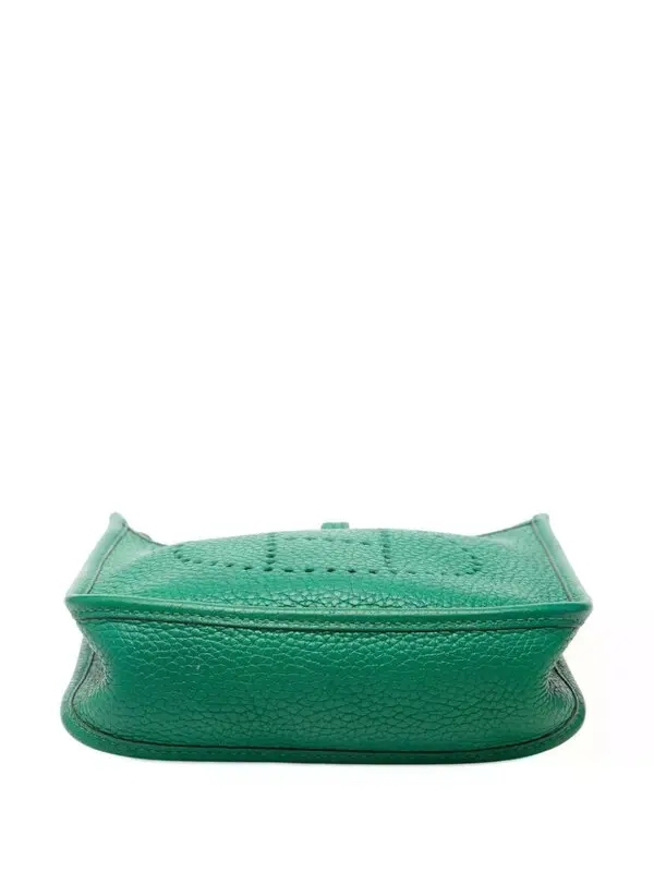 Hermès 2017 Clemence Evelyne Tpm Crossbody Bag - Green
