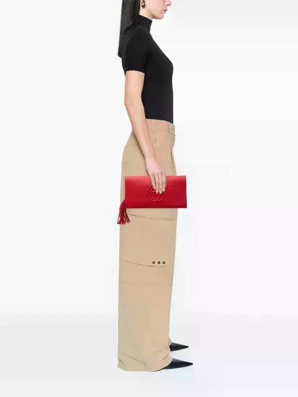 Gucci Leather Soho Disco Clutch Bag