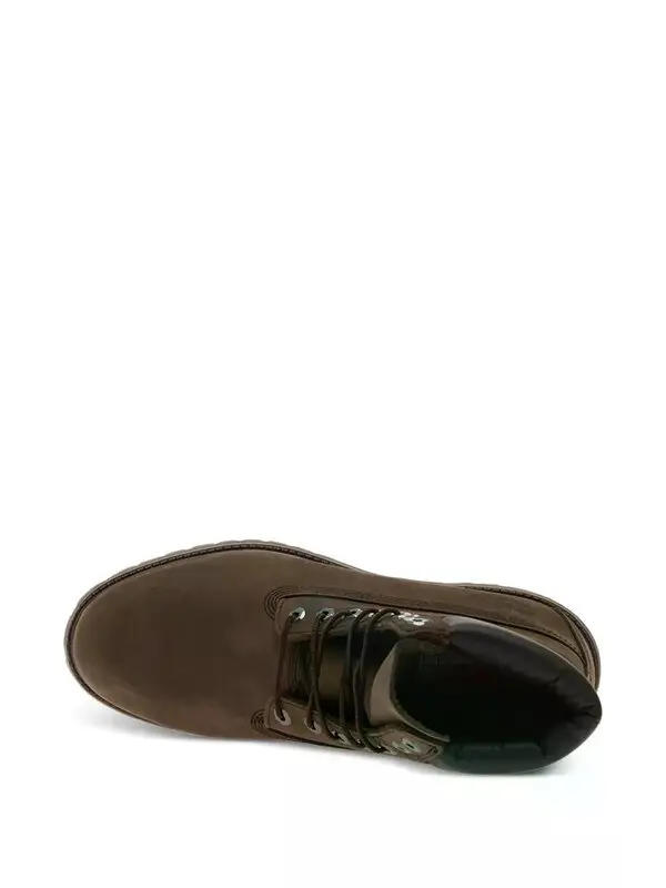 Timberland Ankle Boots With Ridged Sole And Lace-up Fastening
