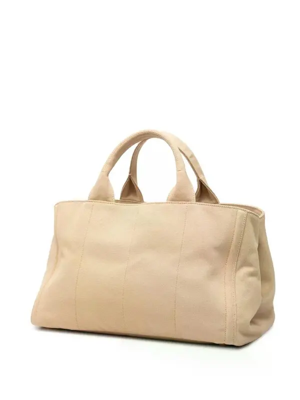 Prada Canvas Canapa Bijoux Satchel