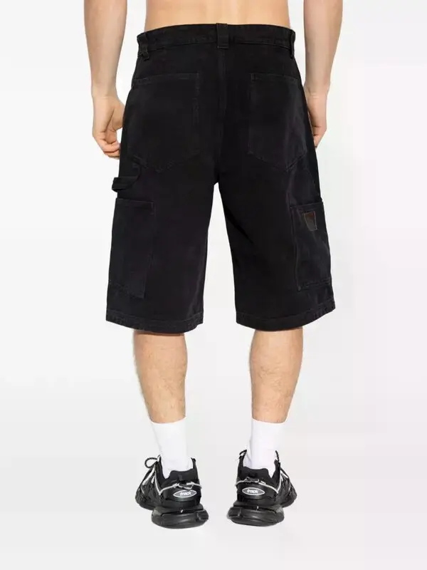 ROA Button-fastening Cotton Shorts