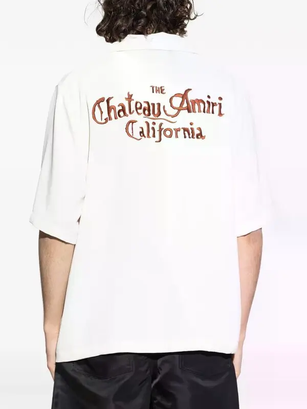 Amiri Logo-embroidered Shirt