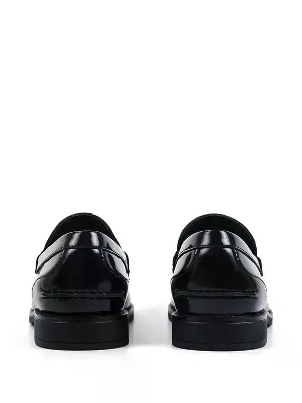Karl Lagerfeld Emblem Detail Loafers - Black
