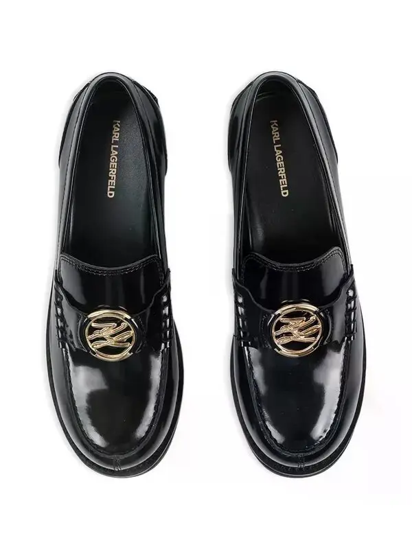 Karl Lagerfeld Emblem Detail Loafers