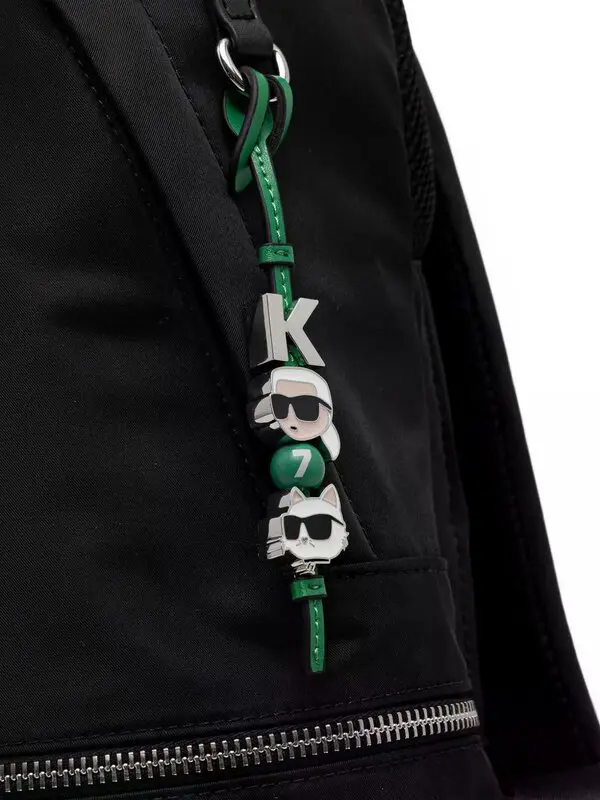 Karl Lagerfeld Charm Detail Backpack