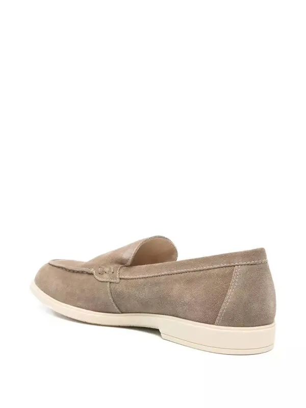 NEROGIARDINI Leather Slip-on Loafers