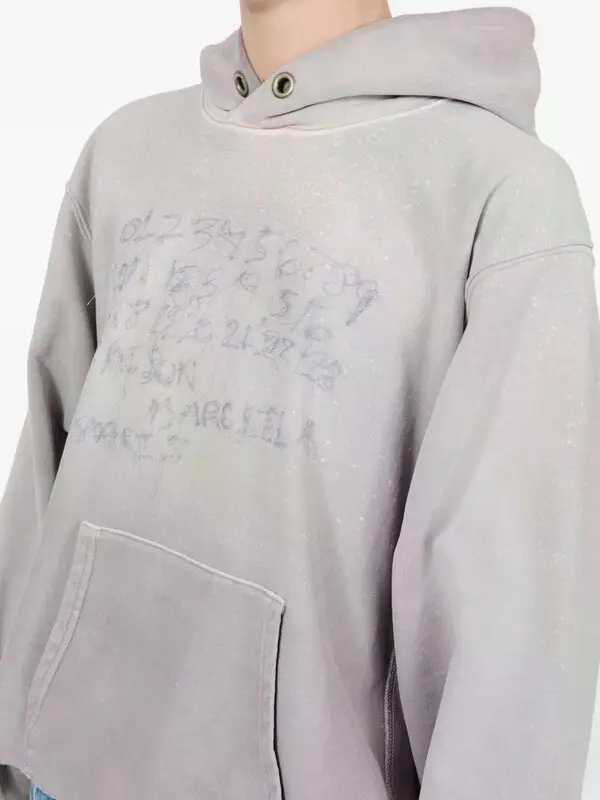 MAISON MARGIELA Printed Detail Hoodie