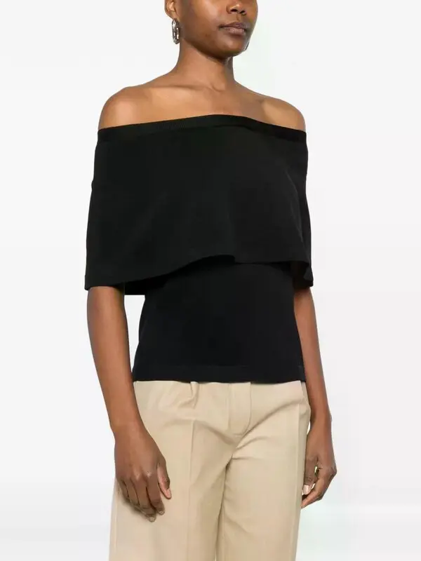 Liviana Conti Detachable-sleeve Top