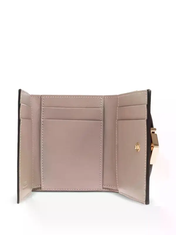 Fendi Logo-plaque Leather Wallet