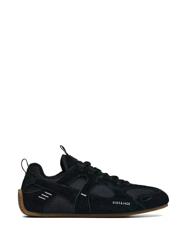 HIDE&JACK Panelled Lace-up Sneakers - Black