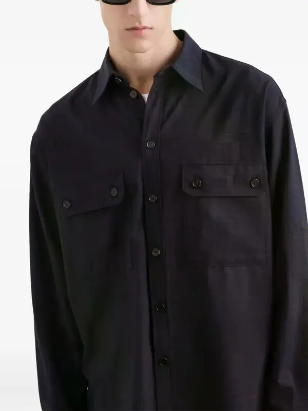 Dolce & Gabbana Glen Plaid Shirt