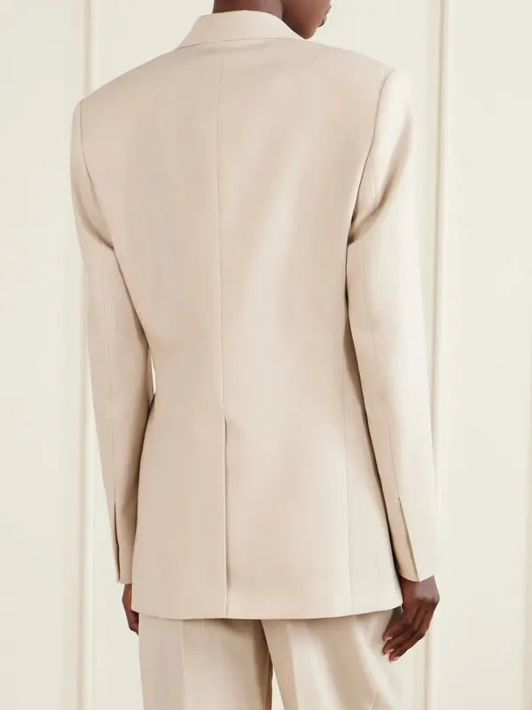 Wardrobe.NYC Wool Crepe Blazer