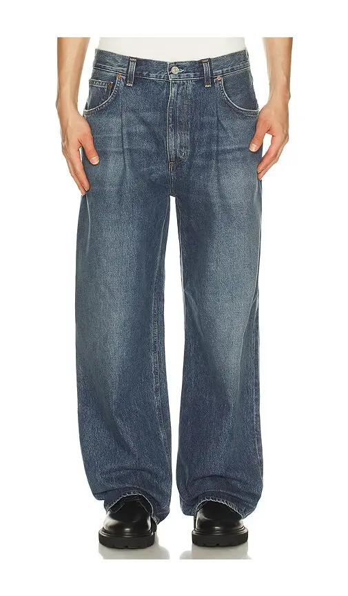 AGOLDE Benton Pleat Jean - Blue