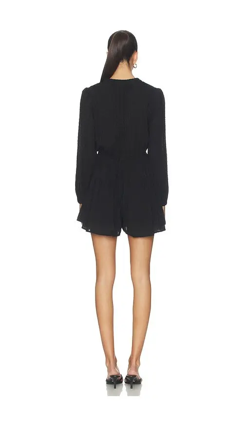 Heartloom Irisa Romper - Black