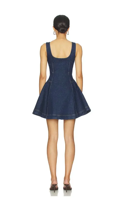 Simkhai Eleodra Denim Mini Dress