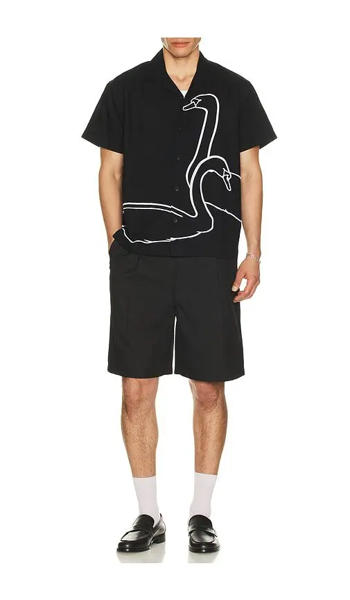 Obey Dean Pleated Short