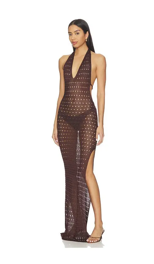 Superdown Antonella Maxi Dress - Brown