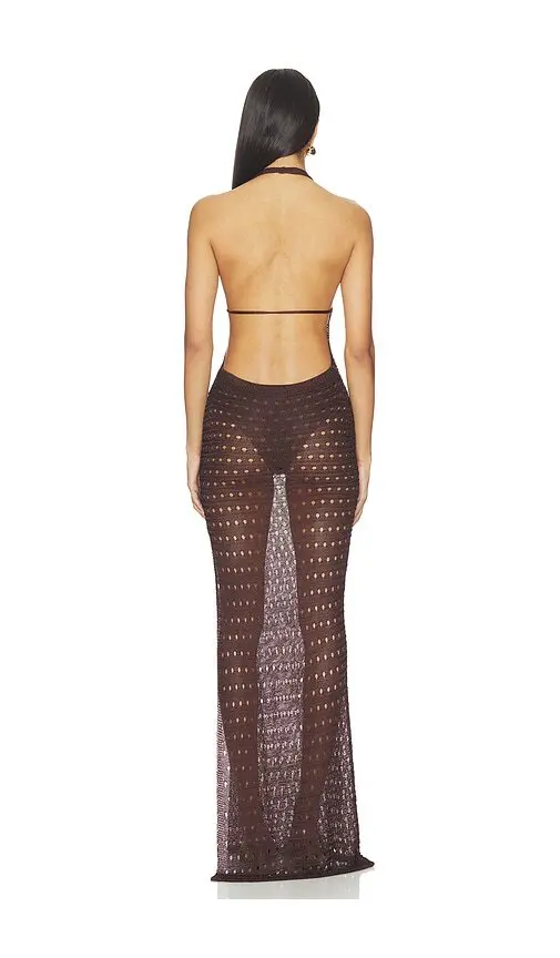 Superdown Antonella Maxi Dress - Brown