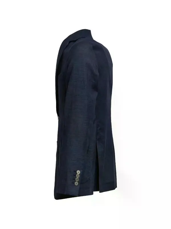 CIRCOLO 1901 Button Front Blazer - Blue