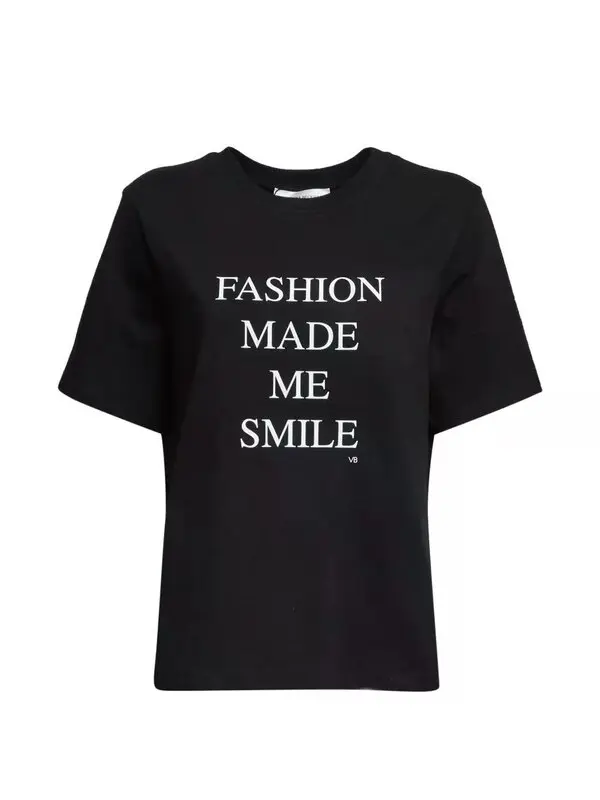 Victoria Beckham Cotton T-shirt - Black