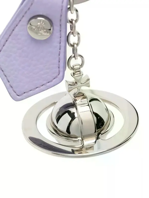 VIVIENNE WESTWOOD 3d Orb Keyring - Silver