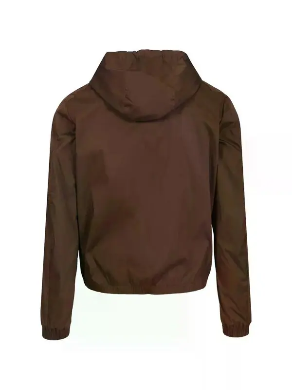 MOORER Hooded Zip-up Jacket