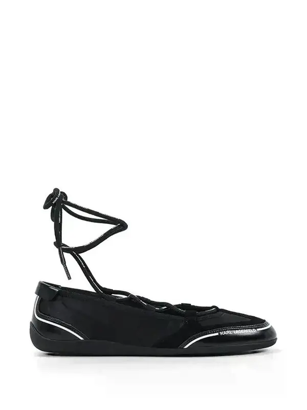 Karl Lagerfeld Altia Ballet Flats - Black