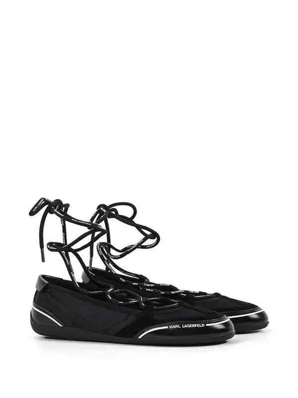 Karl Lagerfeld Altia Ballet Flats - Black