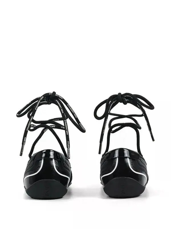 Karl Lagerfeld Altia Ballet Flats - Black