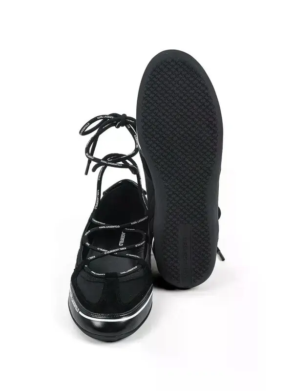 Karl Lagerfeld Altia Ballet Flats - Black
